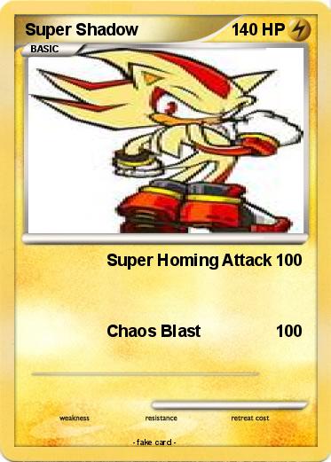 Pokémon Super Shadow 663 663 - Super Homing Attack - My Pokemon Card