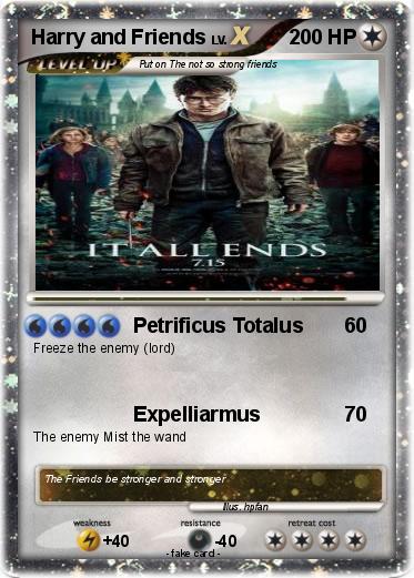 Pokémon Harry and Friends 1 1 - Petrificus Totalus - My Pokemon Card