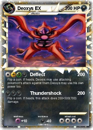 Pokémon Deoxys EX 57 57 - Deflect - Ma carte Pokémon