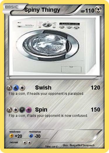 Pokémon Spiny Thingy - Swish - My Pokemon Card