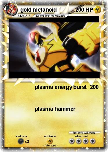 Pokémon gold metanoid 4 4 - plasma energy burst - My Pokemon Card