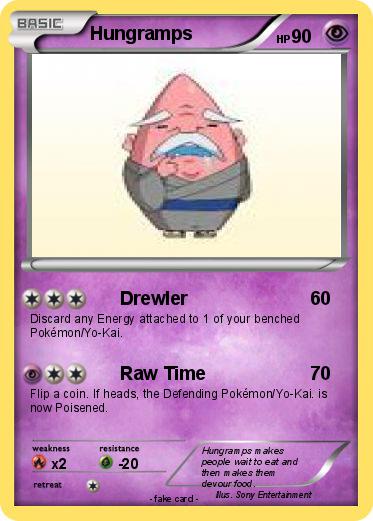 Pokémon Hungramps 3 3 - Drewler - My Pokemon Card