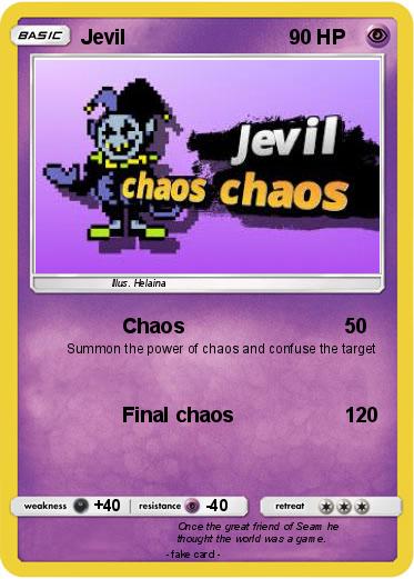 Pokémon Jevil 79 79 - Chaos - My Pokemon Card