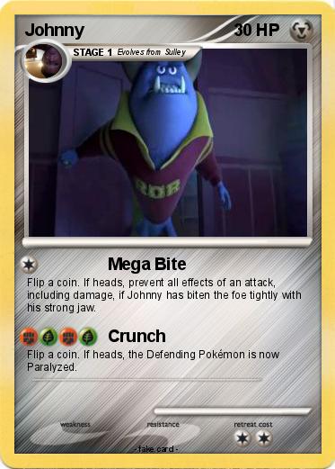 Pokémon Johnny 454 454 - Mega Bite - My Pokemon Card