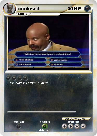 Pokémon confused 58 58 - My Pokemon Card