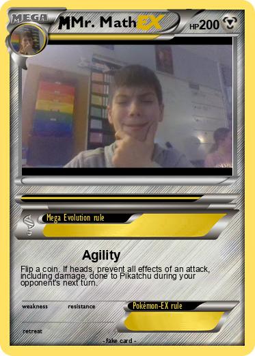 Pokémon Mr Math 2 2 - Agility - My Pokemon Card