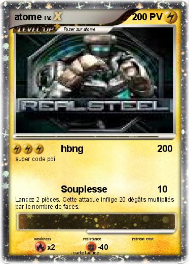 Pokémon atome 5 5 - hbng - Ma carte Pokémon