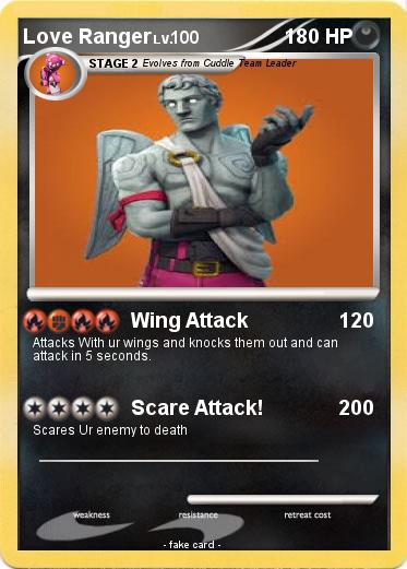 Pokémon Love Ranger 4 4 - Wing Attack - My Pokemon Card