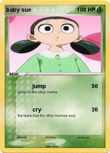 Pokémon baby sue - jump - My Pokemon Card