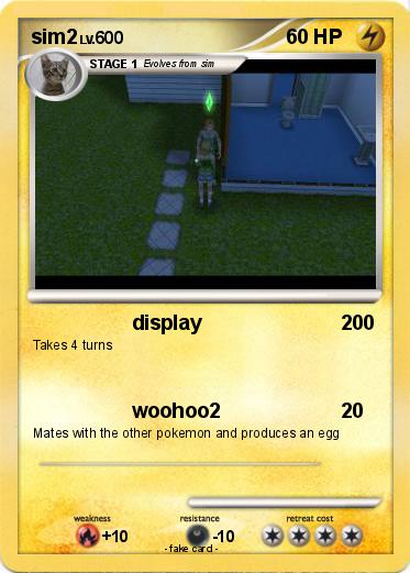 Pokémon sim 36tDS - display - My Pokemon Card