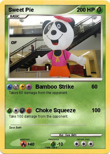 Pokémon Sweet Pie - Bamboo Strike - My Pokemon Card