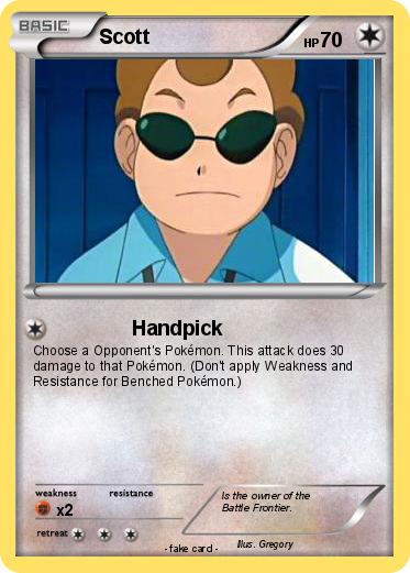 Pokémon Scott 288 288 - Handpick - My Pokemon Card