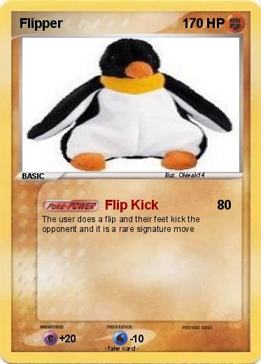 Pokémon Flipper 15 15 - Flip Kick - My Pokemon Card