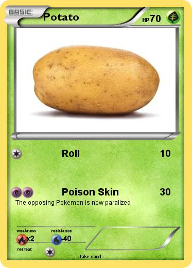 Pokémon Potato 714 714 - Roll - My Pokemon Card