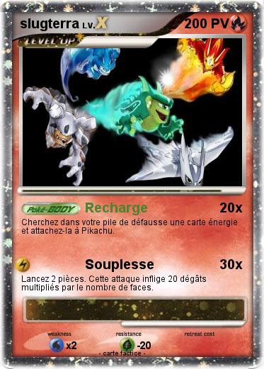 Pokémon slugterra 10 10 - Recharge - Ma carte Pokémon
