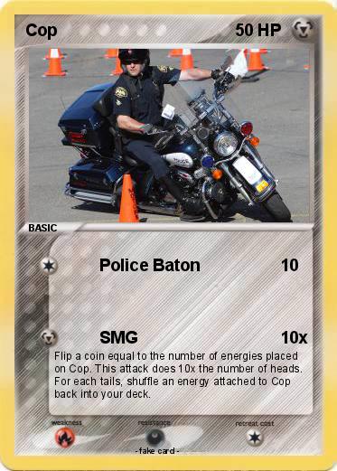 Pokémon Cop 23 23 - Police Baton - My Pokemon Card