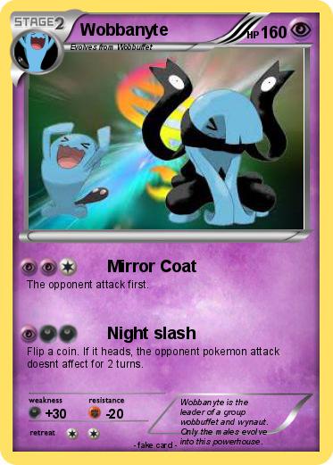 Pokémon Wobbanyte - Mirror Coat - My Pokemon Card