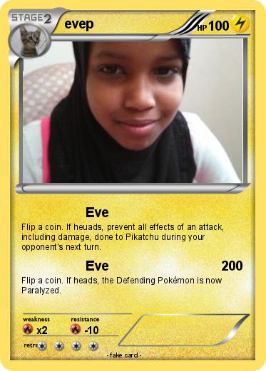 Pokémon evep - Eve - My Pokemon Card