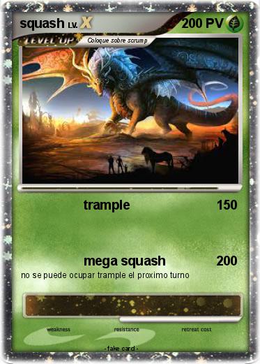 Pokémon squash 33 33 - trample - Mi carta pokémon