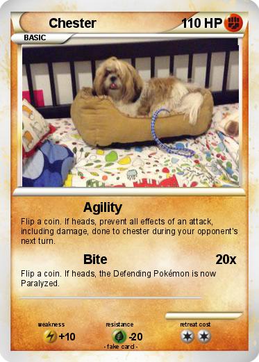 Pokémon Chester 85 85 - Agility - My Pokemon Card