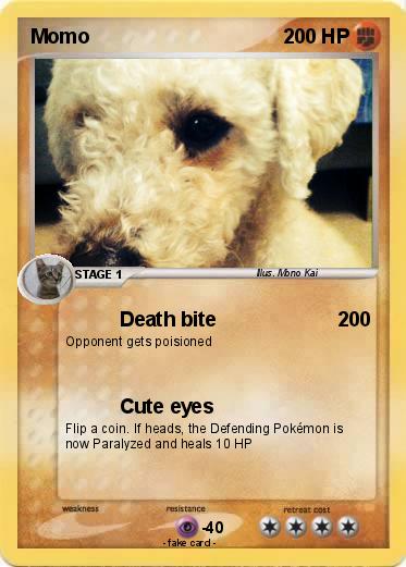 Pokémon Momo 283 283 - Death bite - My Pokemon Card