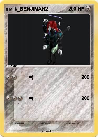 Pokémon mark BENJIMAN2 - =( - My Pokemon Card