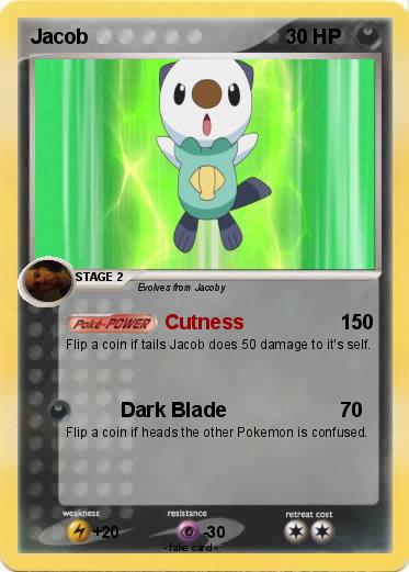 Pokémon Jacob 766 766 - Cutness - My Pokemon Card
