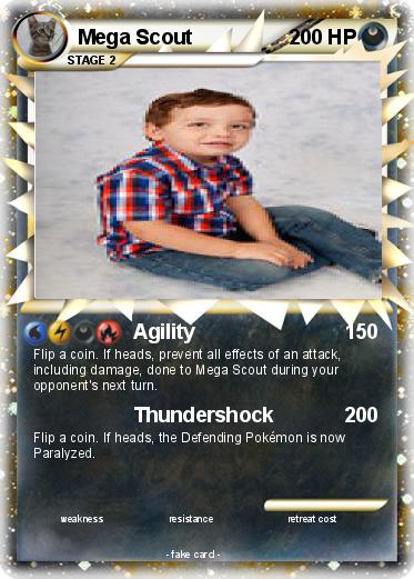 Pokémon Mega Scout - Agility - My Pokemon Card