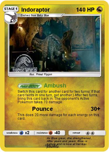 Pokémon Indoraptor 13 13 - Ambush - My Pokemon Card