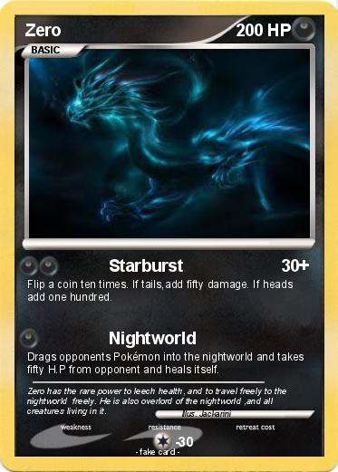 Pokémon Zero 503 503 - Starburst - My Pokemon Card
