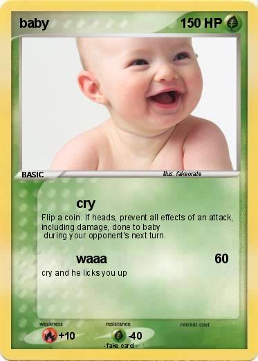 Pokémon baby 6895 6895 - cry - My Pokemon Card