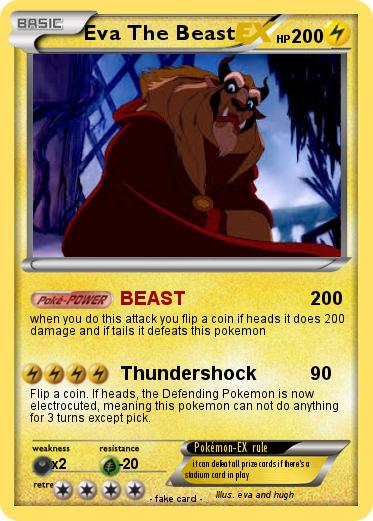 Pokémon Eva The Beast - BEAST - My Pokemon Card