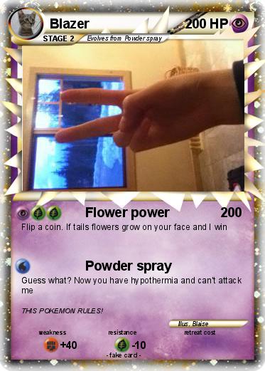 Pokémon Blazer 116 116 - Flower power - My Pokemon Card