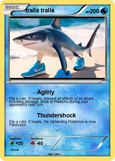 Pokémon tralla tralla - Agility - My Pokemon Card
