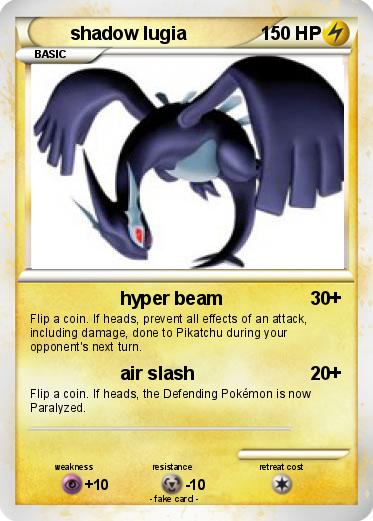 Pokémon shadow lugia 2901 2901 - hyper beam - My Pokemon Card