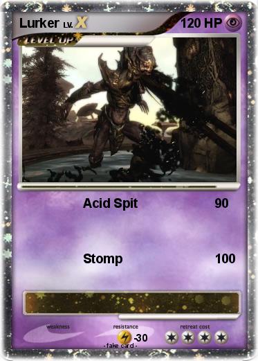Pokémon Lurker 5 5 - Acid Spit - My Pokemon Card