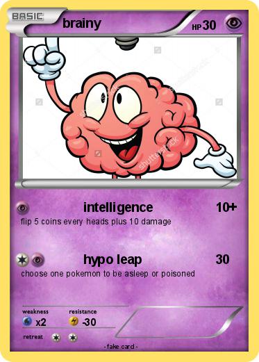 Pokémon brainy 29 29 - intelligence - My Pokemon Card