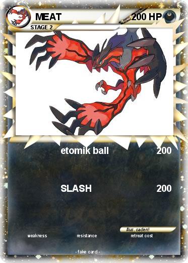Pokémon MEAT 42 42 - etomik ball - My Pokemon Card