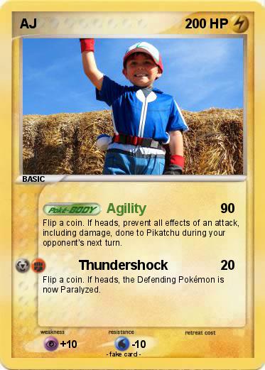 Pokémon 1 100827 100827 - Agility - My Pokemon Card