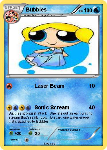 Pokémon Bubbles 127 127 - Laser Beam - My Pokemon Card