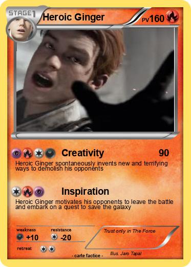 Pokémon Heroic Ginger - Creativity - Ma carte Pokémon