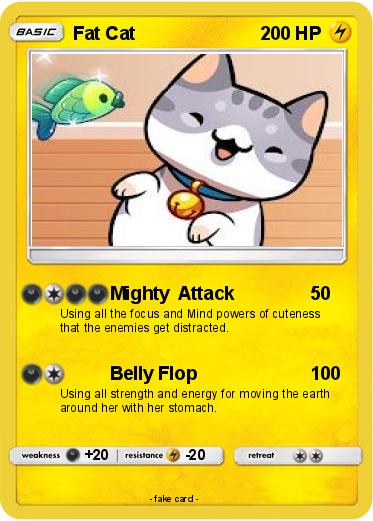 Pokémon Fat Cat 418 418 - Mighty Attack - My Pokemon Card