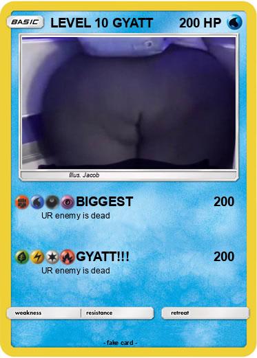 Pokémon LEVEL 10 GYATT - BIGGEST - My Pokemon Card