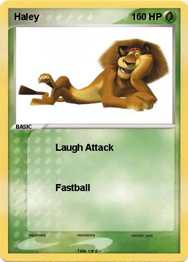 Pokémon Haley 69 69 - Laugh Attack - My Pokemon Card