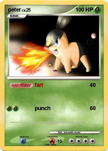 Pokémon mando s tepig - fart - My Pokemon Card