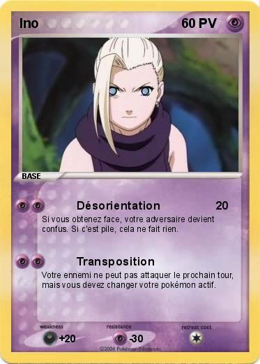 Pokémon Ino 4 4 - Désorientation - Ma carte Pokémon