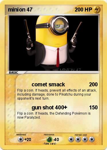 Pokémon minion 47 3 3 - comet smack - My Pokemon Card