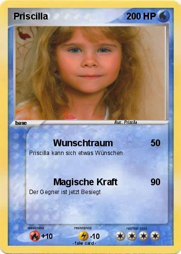 Pokémon Priscilla 6 6 - Wunschtraum - Ma carte Pokémon