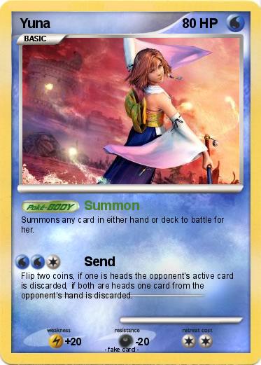 Pokémon Yuna 46 46 - Summon - My Pokemon Card