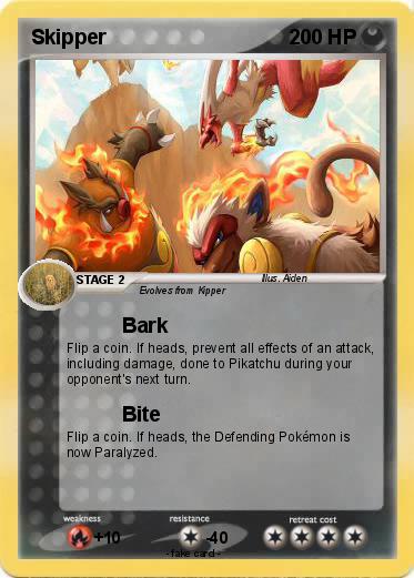 Pokémon Skipper 57 57 - Bark - My Pokemon Card